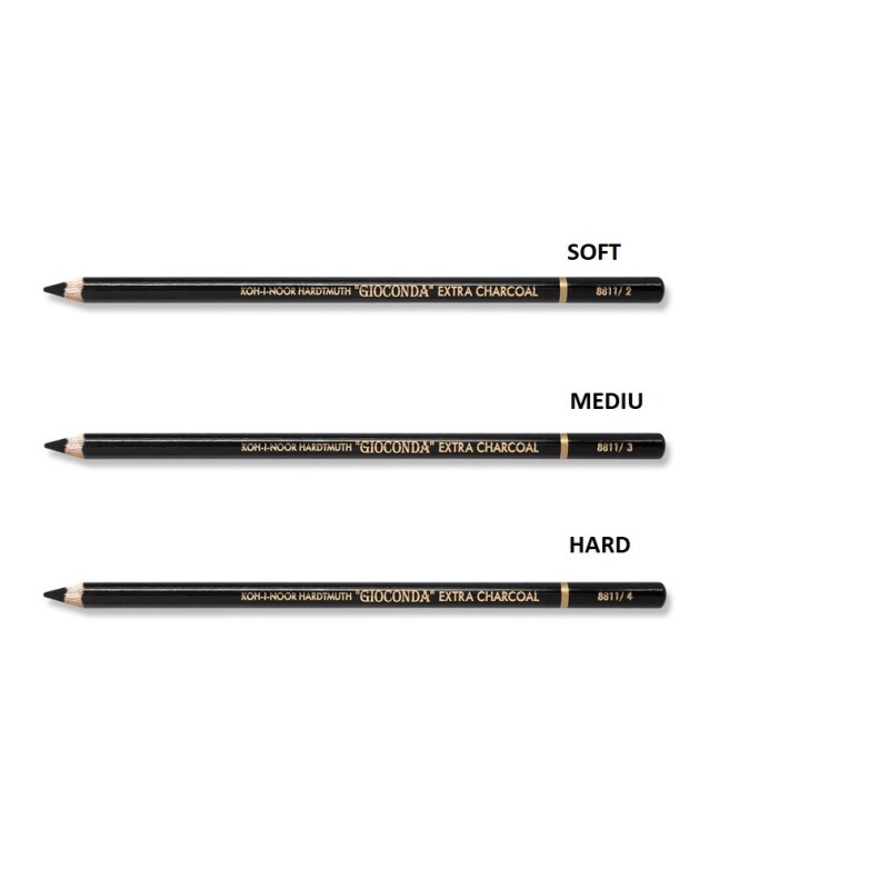 Creion Grafit Aquarell Koh-I-Noor - 2B, 4B, 6B Efect Acuarela - Koh-I-Noor