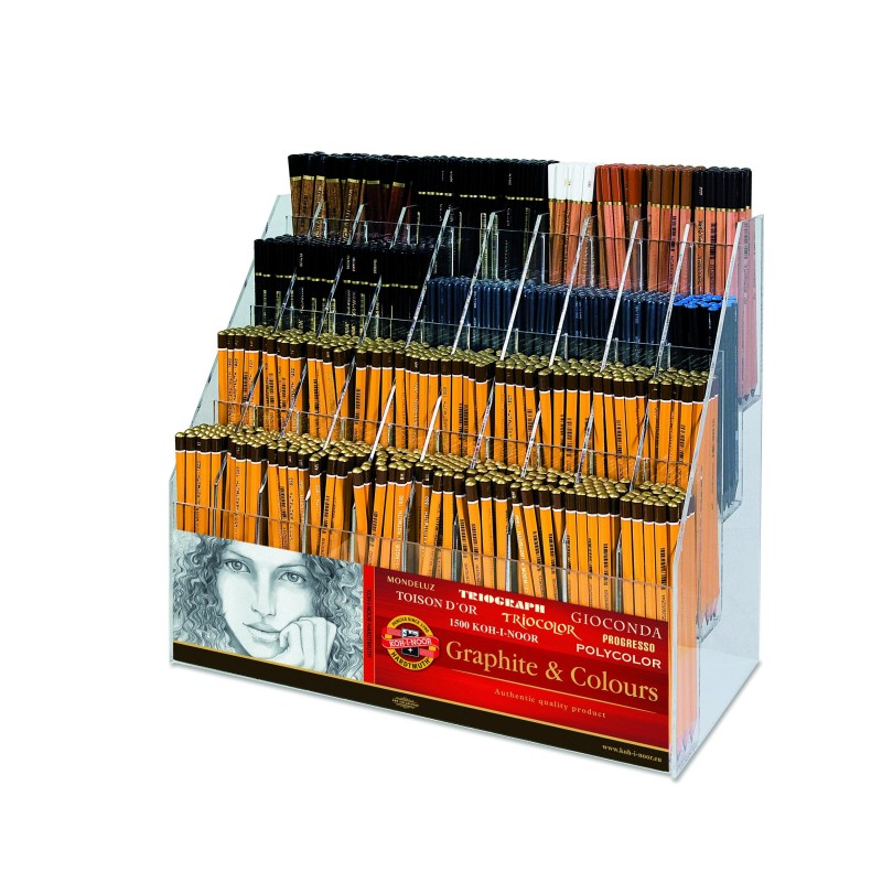 Display Plexi-Glass pentru creioane - Koh-I-Noor