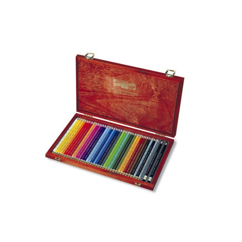 Set 36 Creioane Polycolor in Cutie Lemn - Editie de Lux - Koh-I-Noor