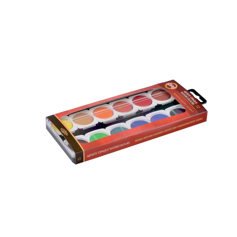 Acuarele profesionale Koh-I-Noor - Pigmenti de elita - Koh-I-Noor
