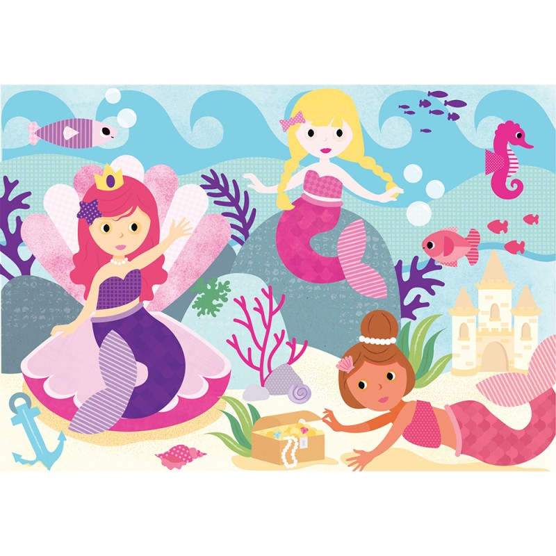 Puzzle 100 piese SIRENA - Koh-I-Noor